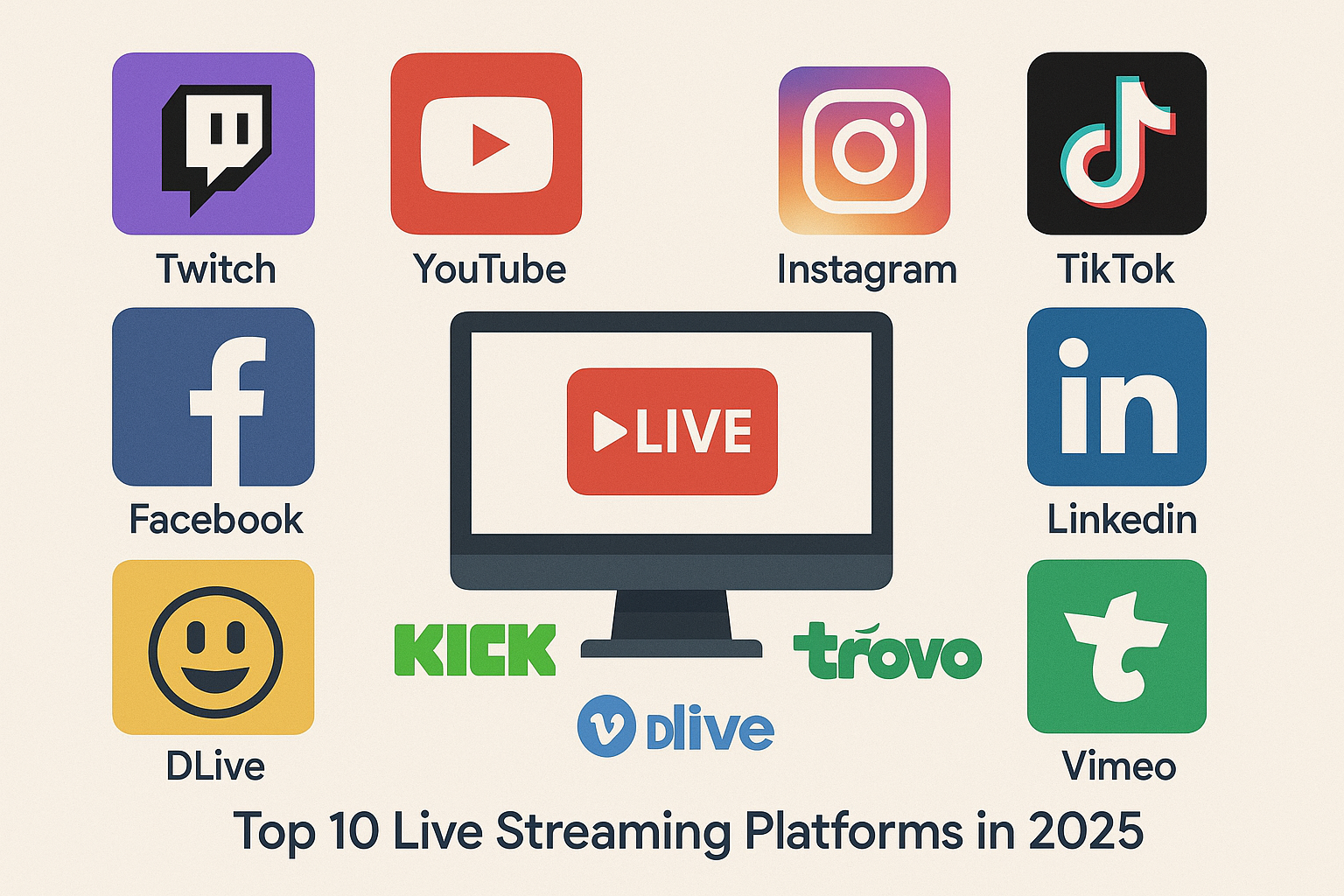 Best Live Streaming Platforms in 2025