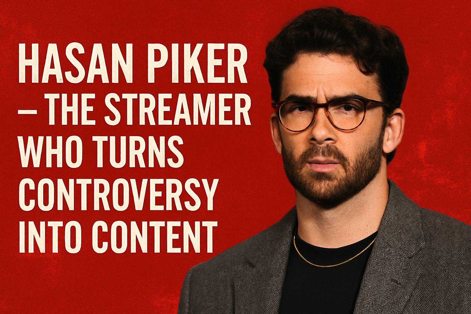 Hasan Piker: When Politics Meets Chaos – The Streamer Who Turns ...